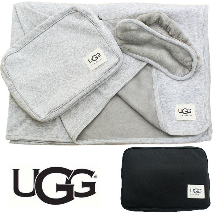 【楽天市場】UGG アグ DUFFIELD TRAVEL SET SOFT POUCH ブランケット ポーチ トラベルセット 1094730 ...