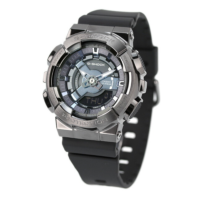 【楽天市場】g Shock Gショック クオーツ Gm S110b 8a レディース 腕時計 カシオ Casio アナデジ ブラック グレー