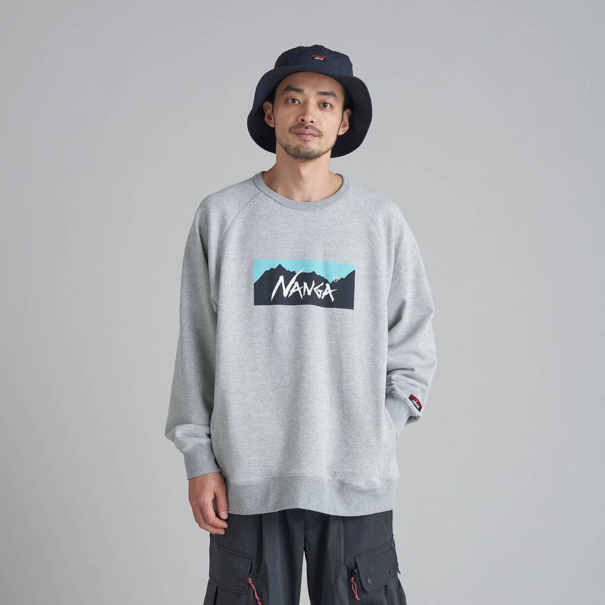 【楽天市場】【公式】ナンガ (NANGA) ECO HYBRID BOX LOGO SWEATSHIRT / エコハイブリッドボックスロゴスウェットシャツ：NANGA ONLINE SHOP ...