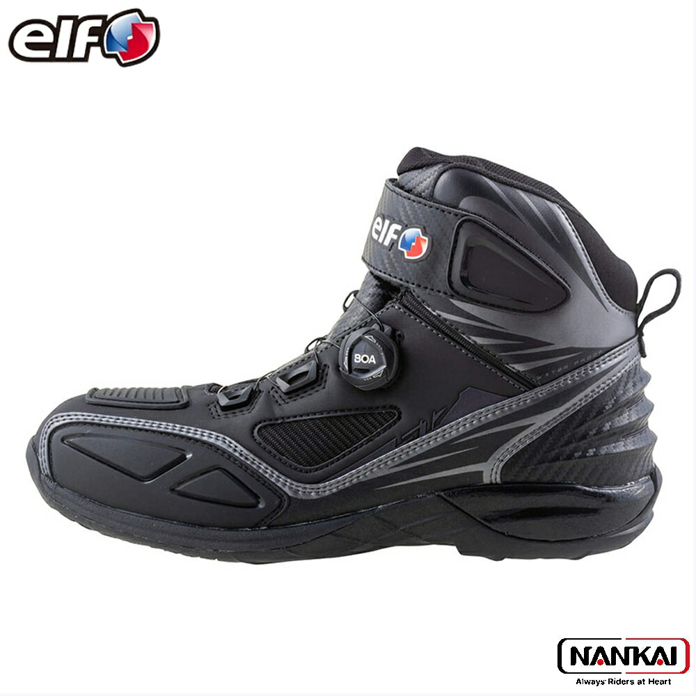【楽天市場】elf ライディングシューズ ELS17 エルフ ブラック：ナンカイブランドショップ