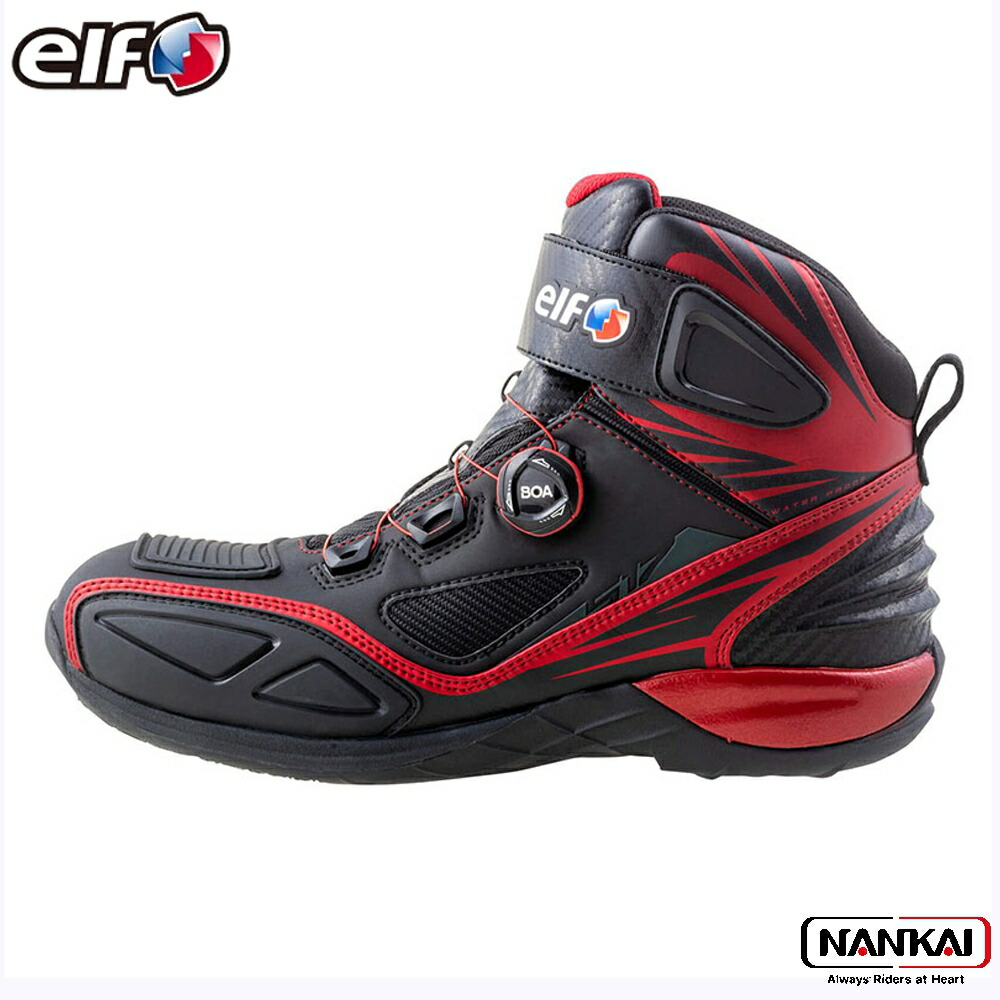 【楽天市場】elf ライディングシューズ ELS17 エルフ レッド：ナンカイブランドショップ