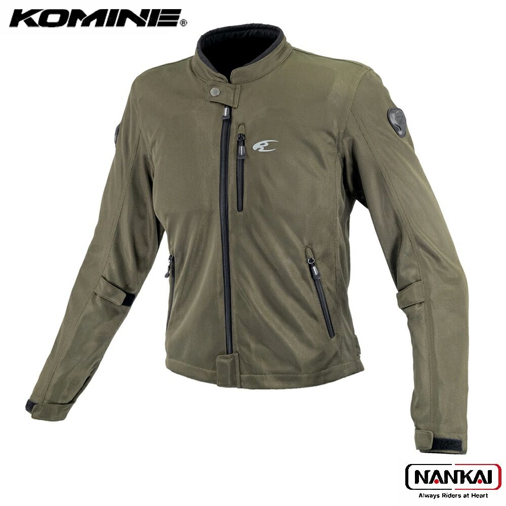 【楽天市場】KOMINE コミネ エニグマライト メッシュジャケット OLIVE JK181：ナンカイブランドショップ