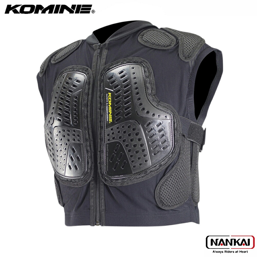 【楽天市場】KOMINE コミネ CE ボディ プロテクション インナー ベスト CE Body Protection Inner Vest BLACK SK-696：ナンカイブランドショップ