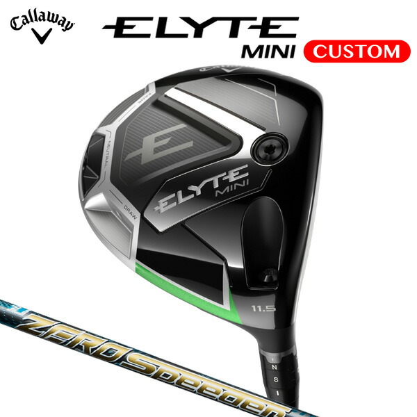 【楽天市場】キャロウェイ ELYTE ミニ ドライバー ZERO SPEEDER カーボンシャフト （日本正規品） 【カスタムオーダー】 エリート MINI DRIVER：南海ゴルフ楽天市場店