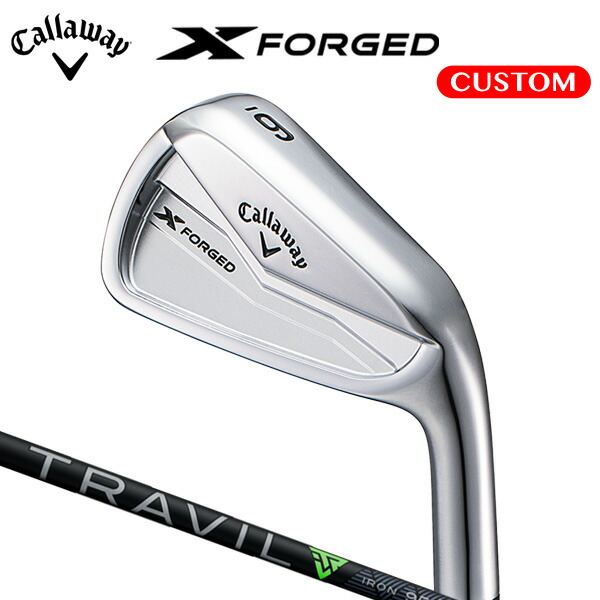 【楽天市場】キャロウェイ X FORGED アイアン 6本セット（#5～9,PW） TRAVIL IRON ハイブリッドシャフト （日本正規品） 【カスタムオーダー】：南海ゴルフ楽天市場店