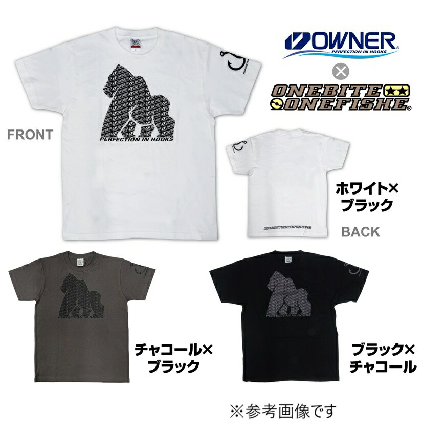 【楽天市場】オーナー (OWNER) OBOF コラボTシャツ MTG (マウンテンゴリラ) NO.9744：釣具の通販 南紀屋楽天市場店