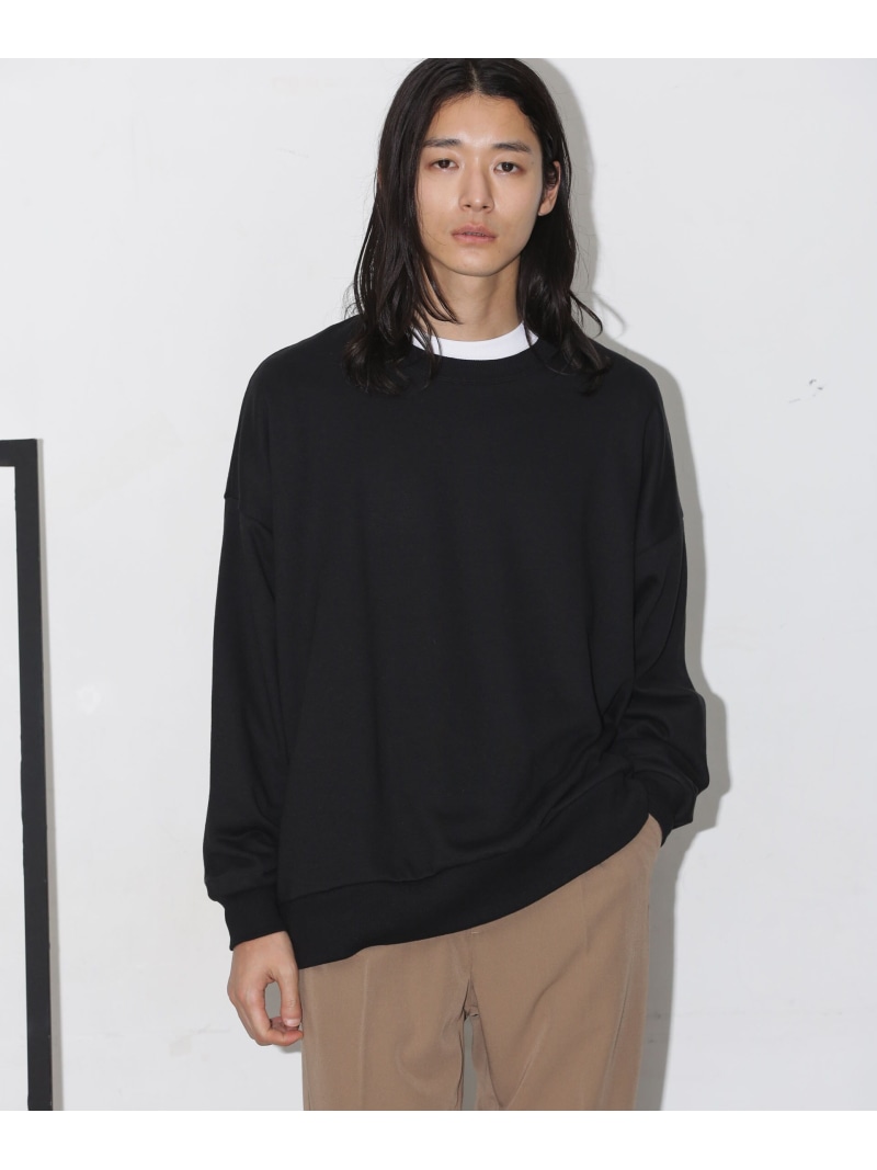 【楽天市場】【SALE／50%OFF】ビックシルエットクルーネックスウェット NANO universe ナノユニバース トップス カットソー ...