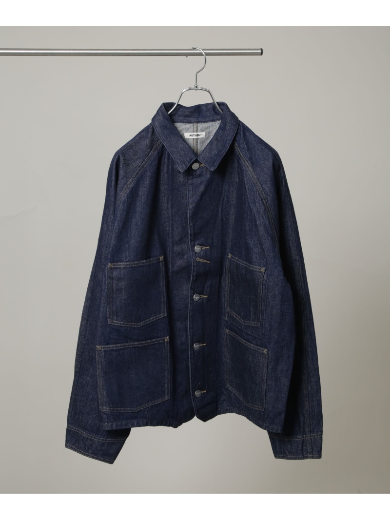 【楽天市場】AUTHEN/VINTAGE DENIM ENGINEER JACKET NANO universe ナノユニバース ジャケット ...