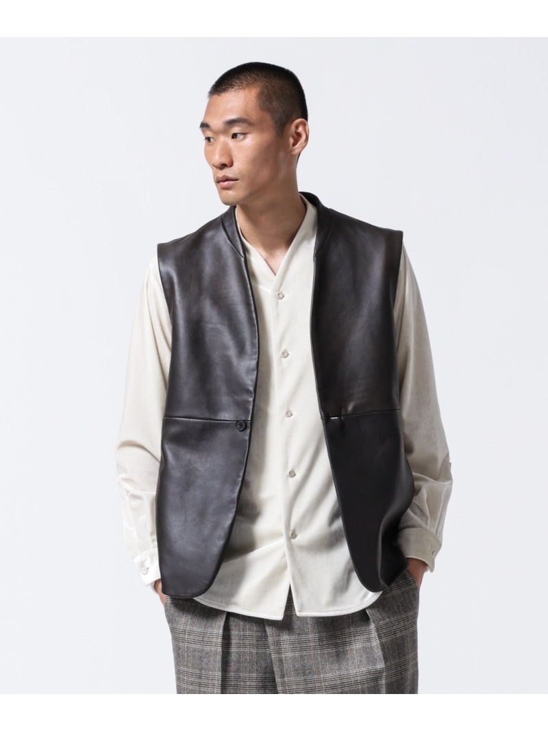 楽天市場】【SALE／40%OFF】フェイクレザードロストヘムベスト NANO