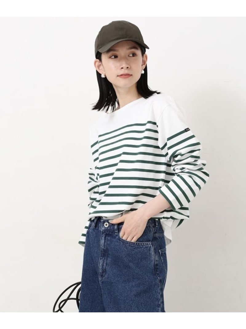 【楽天市場】【SALE／30%OFF】Le minor/JEANNE パネルボーダーカットソー NANO universe ナノユニバース ...