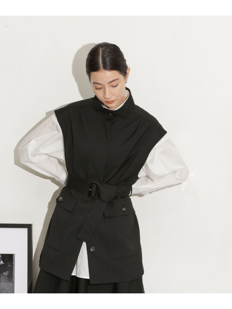 楽天市場】【SALE／40%OFF】フェイクレザードロストヘムベスト NANO