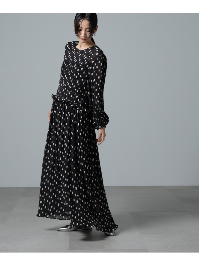 【楽天市場】BAUM UND PFERDGARTEN/Plisse Dot ワンピース NANO universe ナノユニバース ワンピース・ドレス ワンピース【送料無料】[Rakuten ...