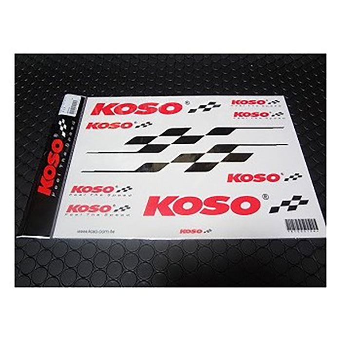 【楽天市場】KOSO ステッカーセット 【クリアー】210mm×300mm：ナップス楽天市場店