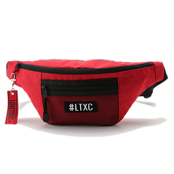 【楽天市場】ラブトキシック(Lovetoxic)ロゴ入りウエストバッグ：NARUMIYA ONLINE（ナルミヤ）