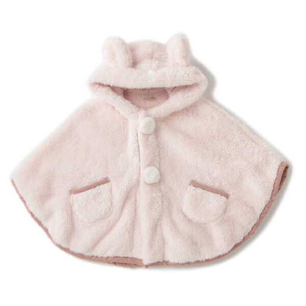 【楽天市場】プティマイン(petit main)裏ボア アニマルケープ：NARUMIYA ONLINE（ナルミヤ）