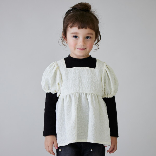 【楽天市場】プティマイン(petit main)【リンク】ジャガードドッキングトップス（キッズサイズ）：NARUMIYA ONLINE（ナルミヤ）