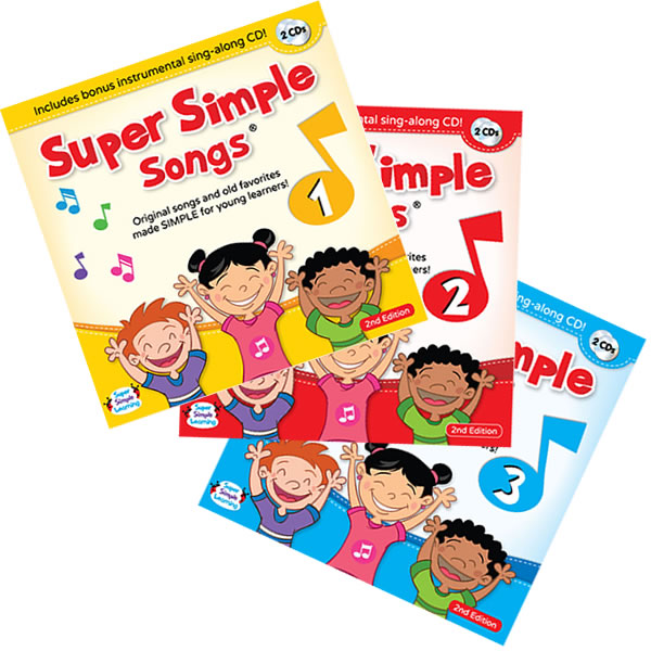 【楽天市場】【送料無料】 Super Simple Songs1.2.3 CDセット(スーパー･シンプル･ソングス)知育教材 英語 CD ...