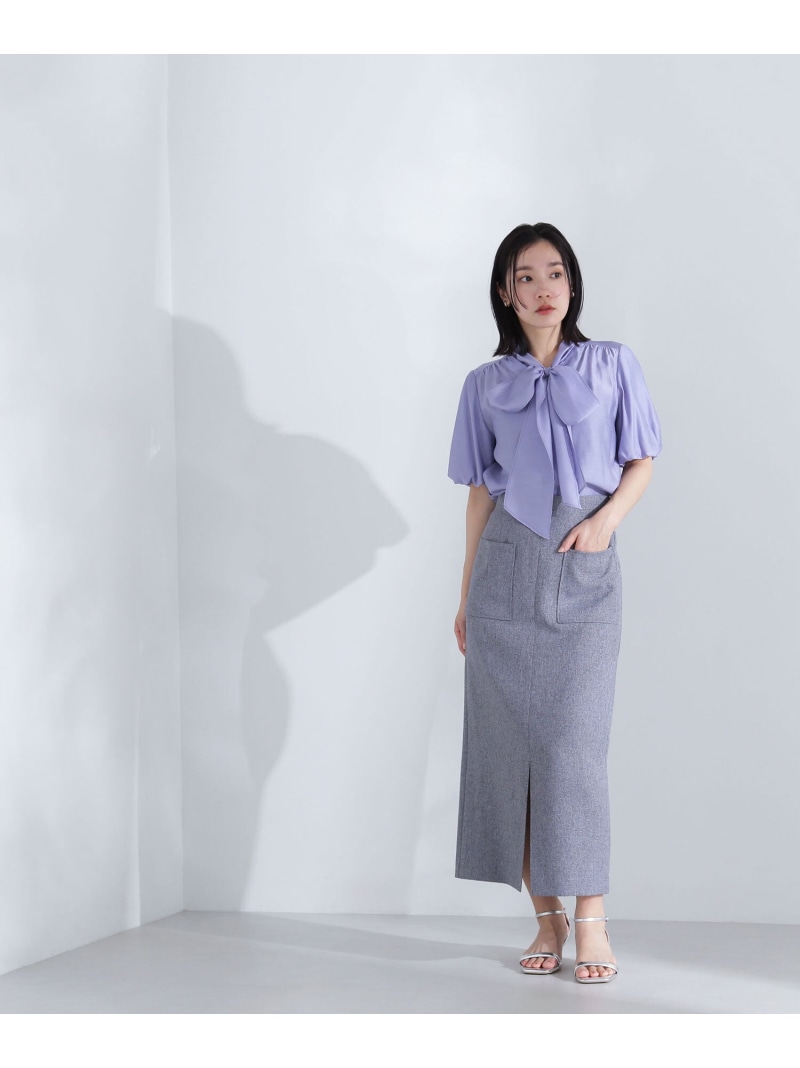 【楽天市場】【SALE／30%OFF】アウトポケットナロースカート NATURAL BEAUTY BASIC ナチュラルビューティベーシック スカート その他のスカート ベージュ グレー ...