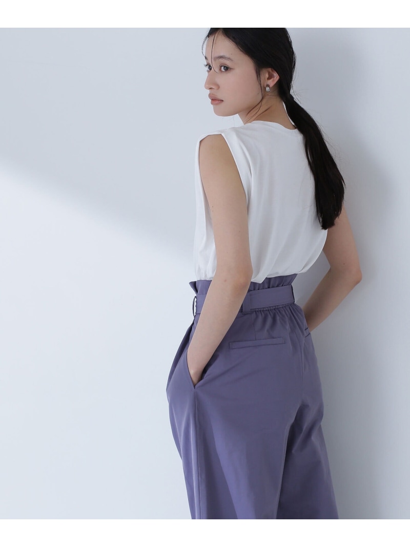 【楽天市場】ノースリーブカットソー NATURAL BEAUTY BASIC ナチュラルビューティベーシック トップス カットソー・Tシャツ ホワイト ブラック グレー【送料無料 ...