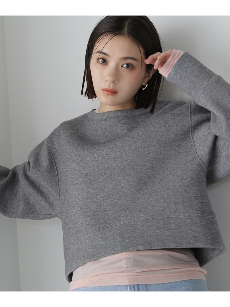 【楽天市場】【SALE／50%OFF】ダンボールシリーズ クロップドフォルムプルオーバー 24AW NATURAL BEAUTY BASIC ナチュラルビューティベーシック トップス ...