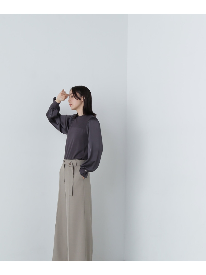 【楽天市場】ドッキングスリーブハトメニット 24AW NATURAL BEAUTY BASIC ナチュラルビューティベーシック トップス ニット グレー ホワイト レッド【送料無料 ...