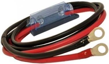 【楽天市場】ヒューズ付き配線ケーブル赤黒2本1セット KIV60sq：1m + fuse100Acase + R60-8,10[正規品／日本語 ...