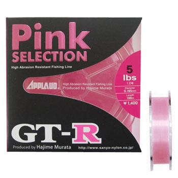 【楽天市場】 サンヨーナイロン GT-R PINK-SELECTION 100m 5lb ピンク：ナチュラム フィッシング専門店