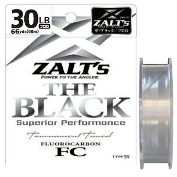 【楽天市場】 ラインシステム ZALT's THE BLACK(ザルツ ザ ブラック) フロロカーボン 60m 8号/30LB ナチュラル Z3130B：ナチュラム フィッシング専門店