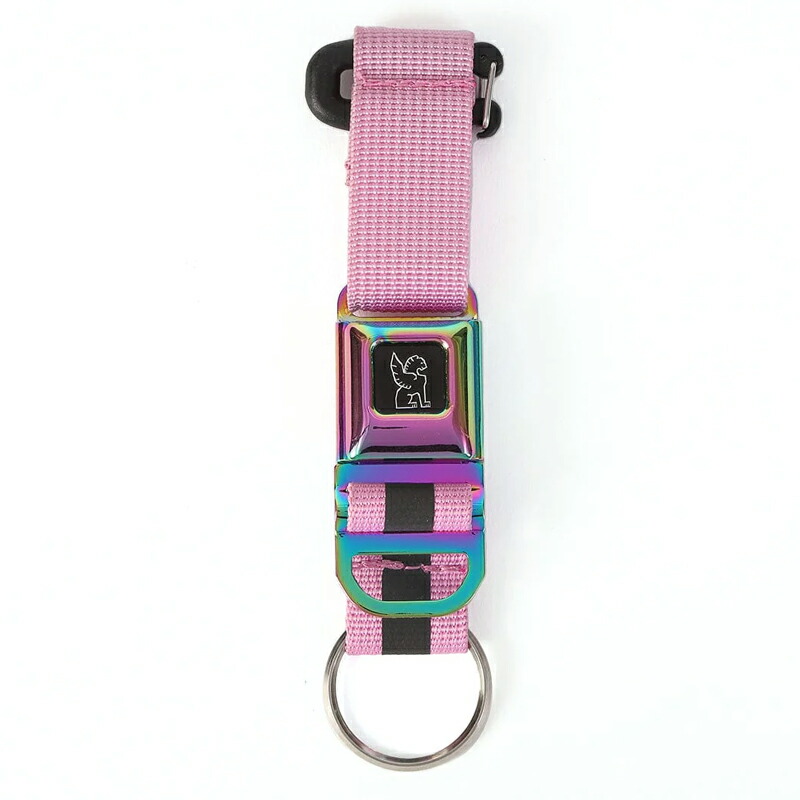 【楽天市場】 CHROME(クローム) MINI BUCKLE KEYCHAIN(ミニ バックル キーチェーン) ONE SIZE RAINBOW REFLECTIVE AC249RBRF ...