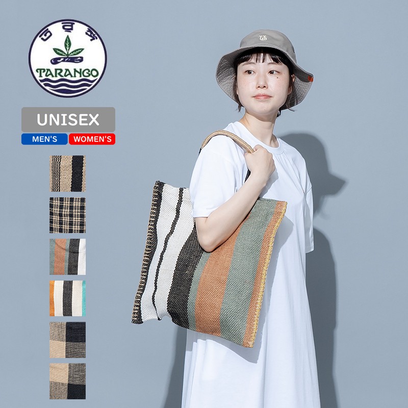 【楽天市場】TARANGO(タランゴ) [ET SERIES]ジュートトートバッグ ONE SIZE PAT2 3ID-BAG-231003 ...