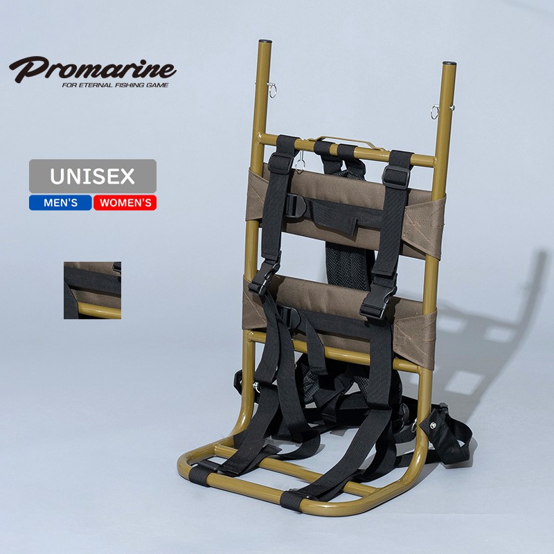 【楽天市場】 プロマリン(PRO MARINE) アルミ背負子EX L ベージュ LEH412-L-BG：ナチュラム 楽天市場支店