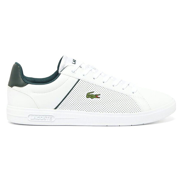 LACOSTE スニーカー COURT BASE 224 1 SMA  7.5  1R5(WHT/DK GRN) 楽天市場】 LACOSTE(ラコステ) COURT BASE 224 1 SMA 7.5 1R5(WHT/DK