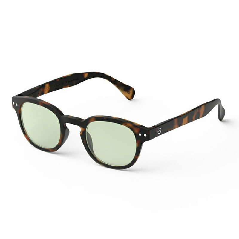 【楽天市場】 IZIPIZI (イジピジ) SUN LIGHT COLOR #C / サングラス ONE SIZE TORTOISE LGR ...