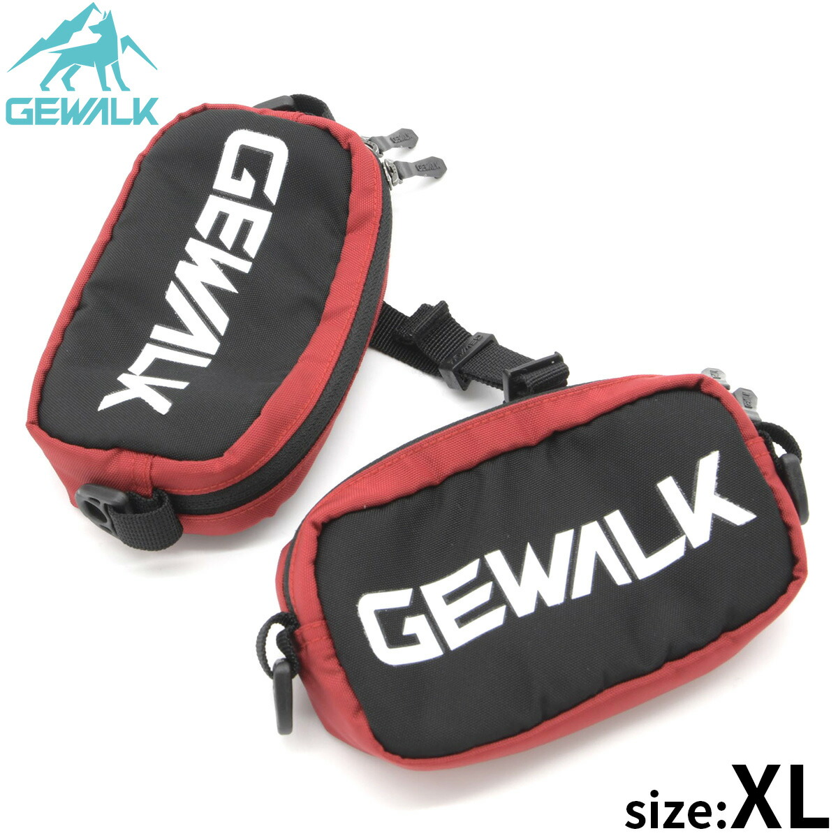 【楽天市場】ジウォーク GEWALK サドルバッグ エコ XL レッド【送料無料】：ドッグニール