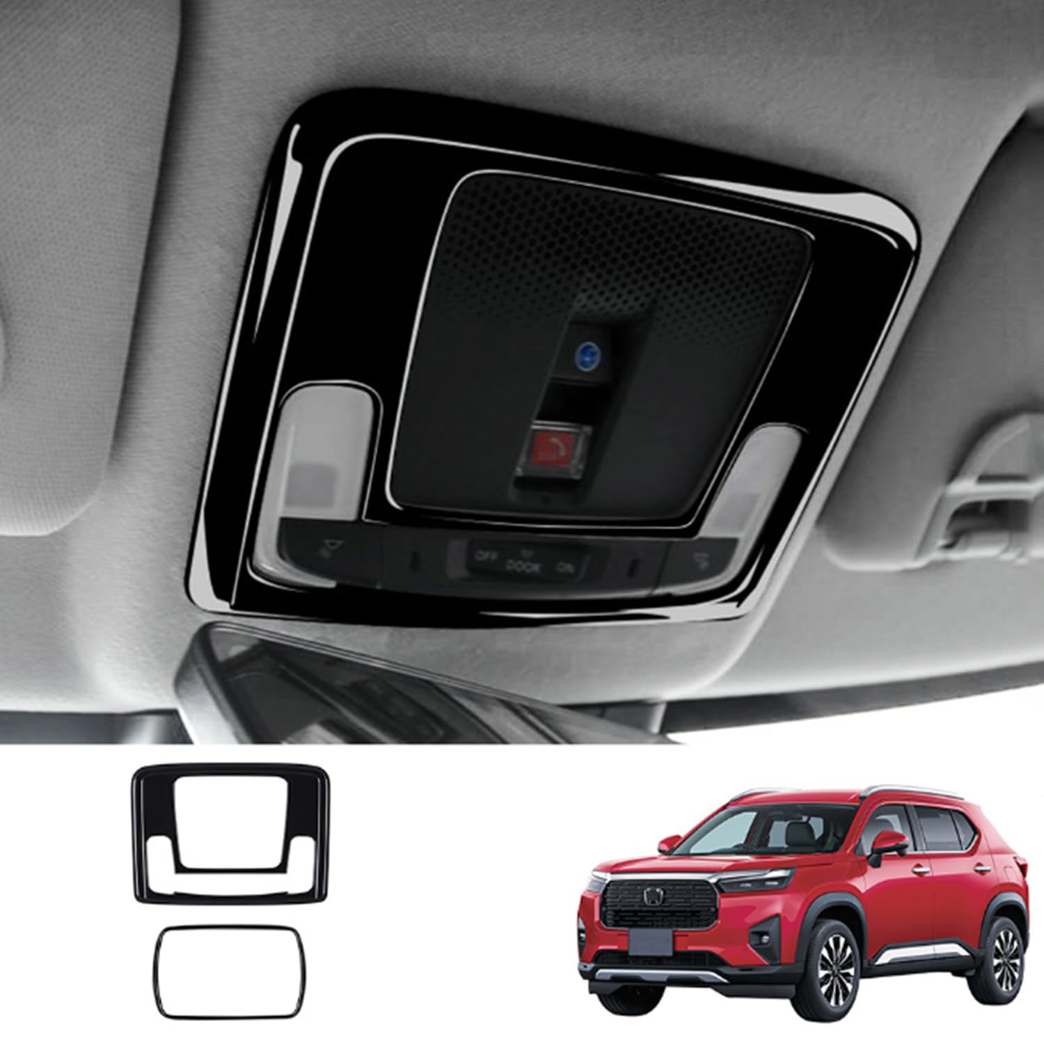 【楽天市場】ホンダ 新型 WR-V WRV DG5 DG系 2024年3月~ に適合 前席 後席 フロント リア ルームランプガーニッシュ ...