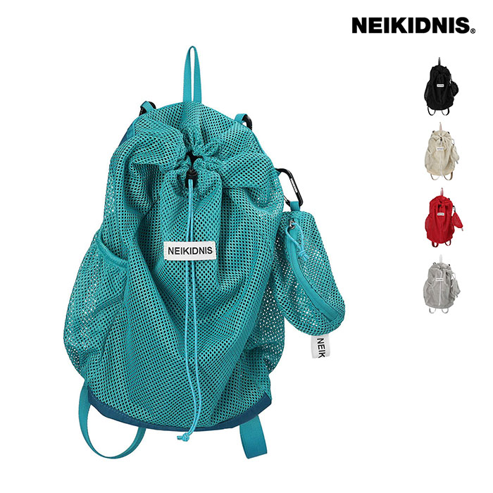 【楽天市場】【公式】NEIKIDNIS ID PACKABLE MESH BACKPACK｜全5色｜夏の新作｜メッシュ×シースルー｜旅行 ...