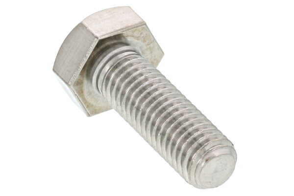 【楽天市場】SUS316/生地 六角ボルト (全ねじ)M8×25 【 お得セット ： 30本入り 】：ネジのトミモリ