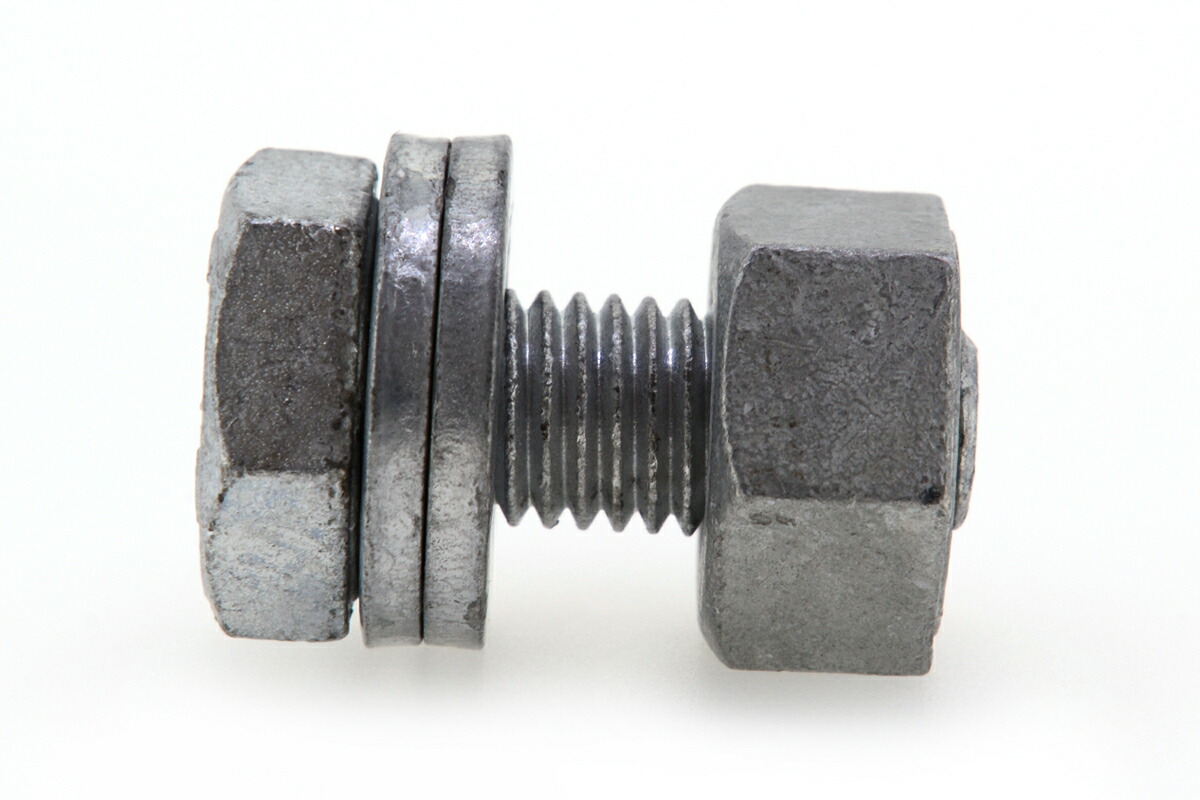 【楽天市場】ハイテン鋼/ドブ 六角ハイテンションボルト [F8T] (ナット・ワッシャーセット)M12×50 【 バラ売り ： 1本入り ...