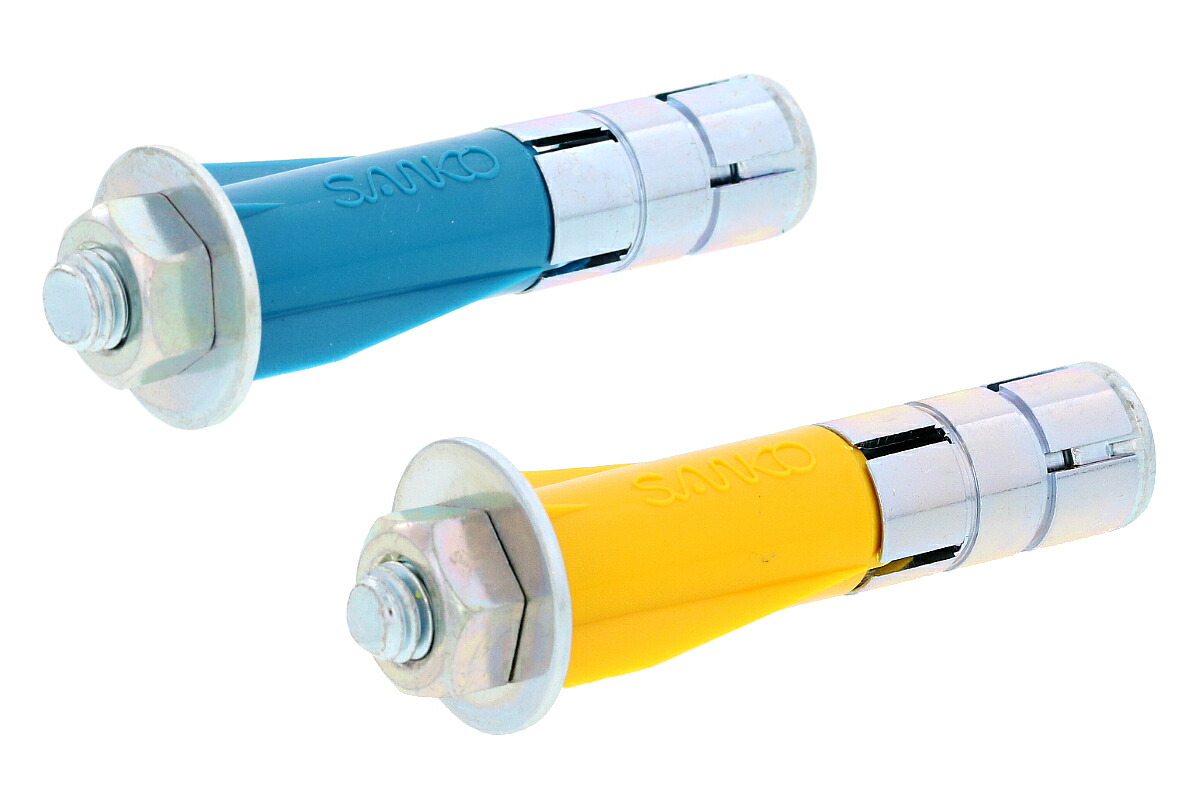 【楽天市場】鉄/三価ホワイト エーエルシーアンカー AXタイプ(雄ねじ)AX-1085 M10(全長:85mm) 【 お得セット ： 7本入り 】：ネジのトミモリ