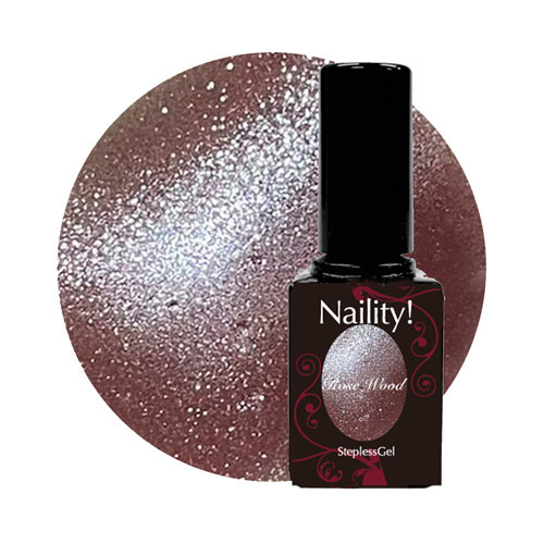 【楽天市場】Naility! ステップレスジェル シアーマグ MG03 ローズウッド マグネットジェル マグ カラージェル ネイリティー：ネルパラ