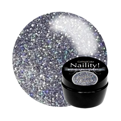 【楽天市場】Naility! ジェルネイルカラー 478 クリスタルクラッシュ 4g 【カラージェル ジェルネイル ネイリティー 限定 ネイル コンテナ ジャー】：ネルパラ