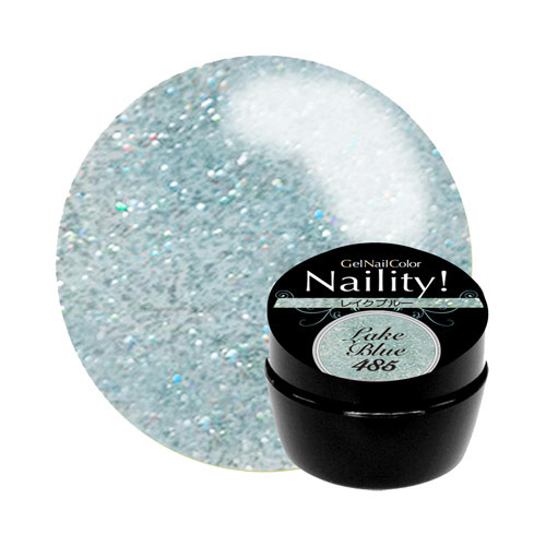 【楽天市場】Naility! ジェルネイルカラー 485 レイクブルー 4g 【フラッシュジェル ネイリティー カラージェル ジェルネイル 春ネイル セルフネイル】：ネルパラ