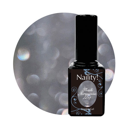 【楽天市場】Naility! ステップレスジェル 502 フラッシュターコイズ 7g 【ジェルネイル フラッシュジェル カラージェル セルフネイル ネイリティー】：ネルパラ