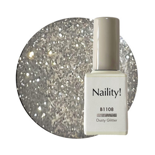 【楽天市場】Naility! B1108 ダスティグリッター 【ジェルネイル カラージェル ネイリティー 高発色 セルフネイル】：ネルパラ