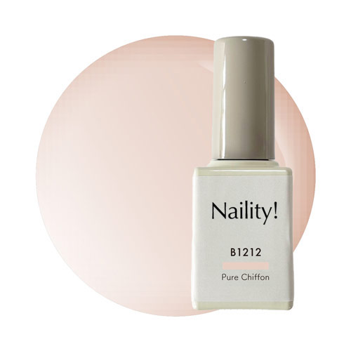 【楽天市場】Naility! B1212 ピュアシフォン 【ジェルネイル カラージェル ネイリティー 高発色 セルフネイル】：ネルパラ