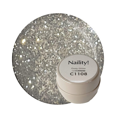 【楽天市場】Naility! C1108 ダスティグリッター 【ジェルネイル カラージェル ネイリティー 高発色 セルフネイル】：ネルパラ