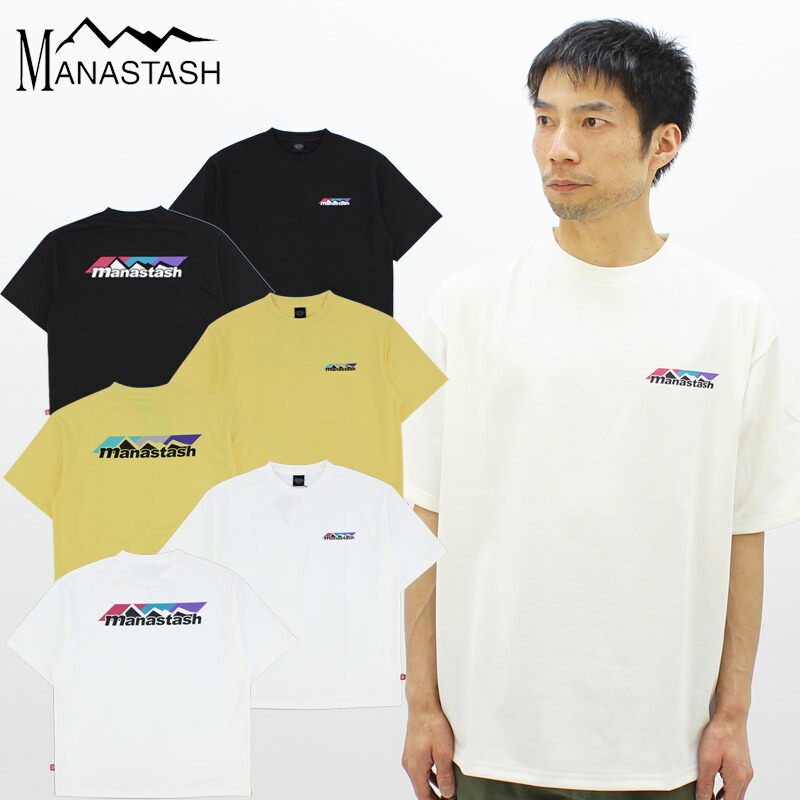【楽天市場】マナスタッシュ 半袖Tシャツ MANASTASH メンズ RE:PET TEE SCHEME LOGO Tシャツ 7923134048 カットソー 男性 792-3134048 ...