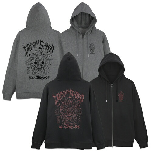 【楽天市場】【コスパ】ドロヘドロ (原作版) 心 マスク ジップパーカー【2026年4月発売】[グッズ] ブラック / XL：ネオウィング 楽天市場店