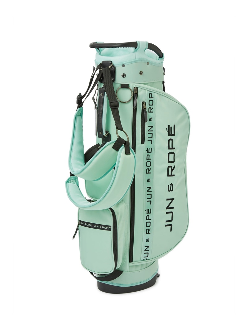 【楽天市場】【ユニセックス】【新色追加】【軽量】ロゴテープキャディバッグ JUN&ROPE' ジュンアンドロペ スポーツ・アウトドア用品 ゴルフグッズ ピンク グリーン【送料無料 ...