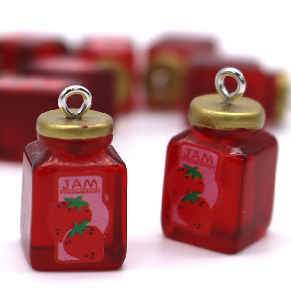 【楽天市場】( チャーム ) いちごジャム チャーム │ お菓子パッケージチャーム 【 商用利用可 】：Tyvek 滑り止め特殊生地のNESSHOME